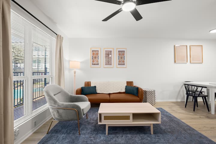 Cozy King Bed • Fast Wi-fi • ~5m To Downtown! - Mueller - Austin