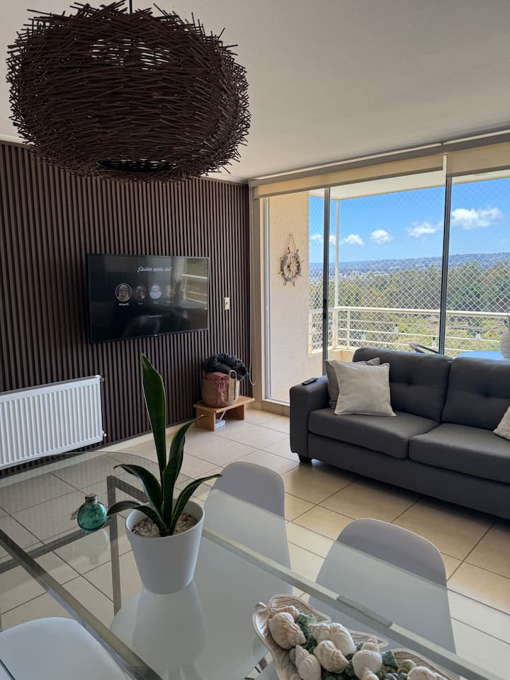 Departamento En Laguna Bahía, Algarrobo. - Chili