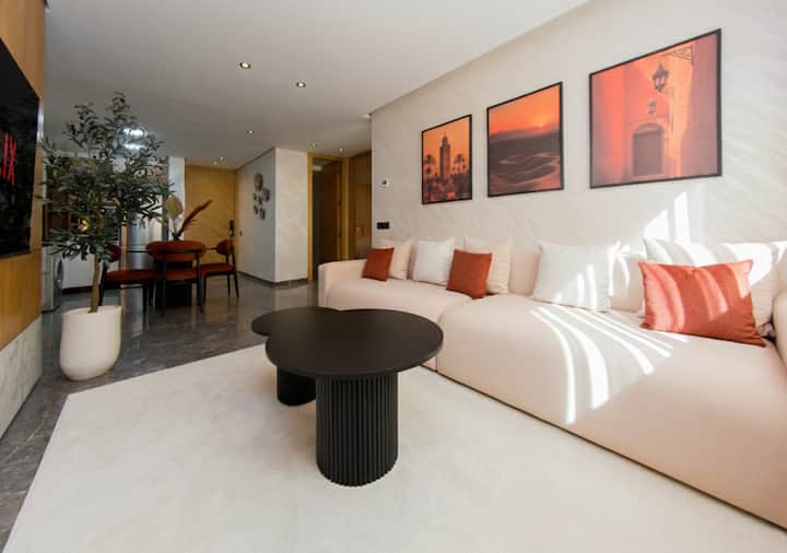Appartement Cosy & Moderne | Wi-fi Haut Débit - Marrakesh