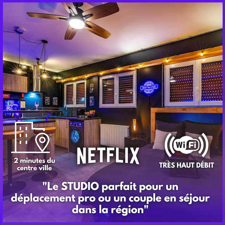 Studio Bar Chic & Cosy - Netflix - Wifi – Haguenau - Haguenau