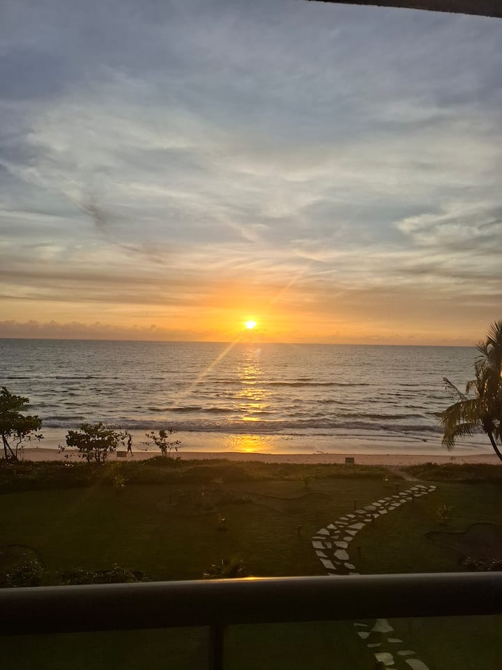 Seu Cantinho Pé Na Areia | Vista Frontal Mar - Praia dos Carneiros