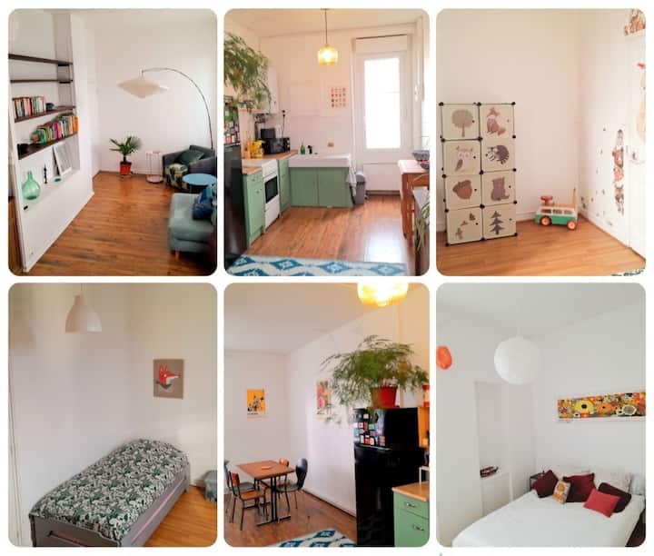 Appartement Lumineux T3 Face à La Gare - Périgueux