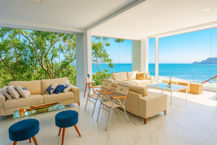 Casa De Vidro Perequê Ilhabela • Vista Espetacular - Ilhabela