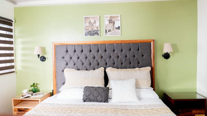 Modern Apt W Ac /2 Per/ Centro Oax/ Large Kitchen - Oaxaca