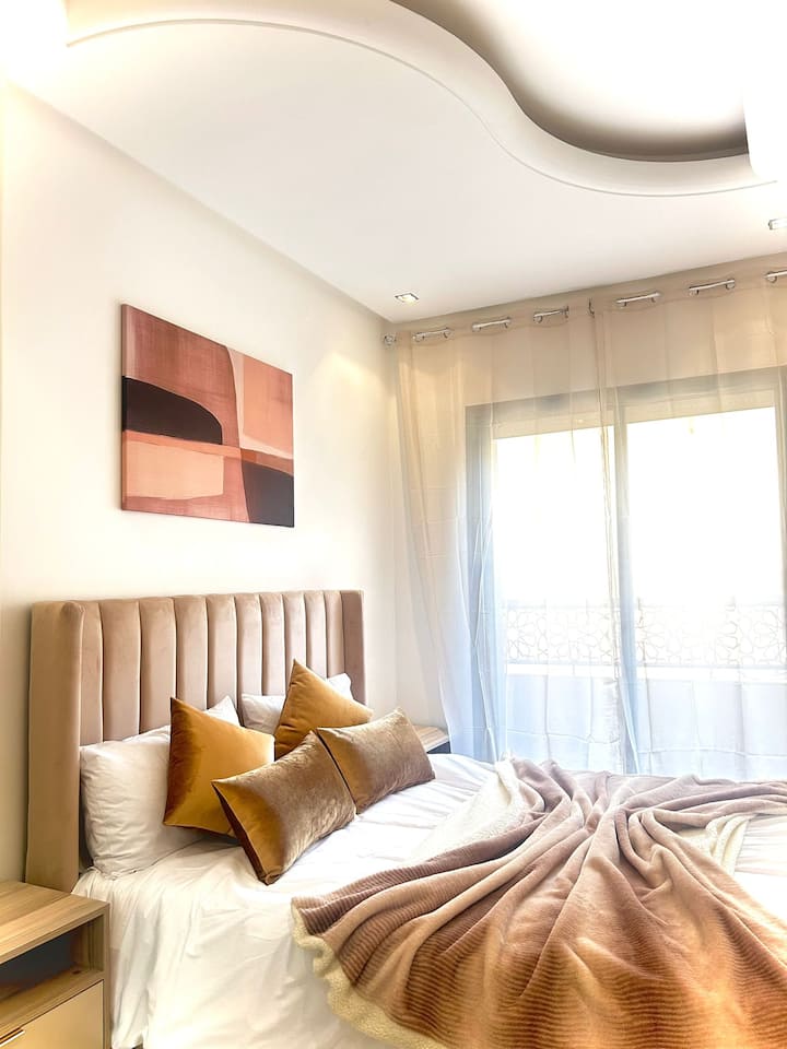 Beauséjour, Terasse Privée à 10 Minutes Du Cfc - Casablanca