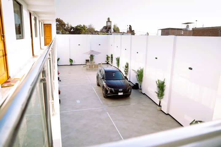 Depa Moderno · 2 Cuartos · Cocina + Parking - Chincha Alta