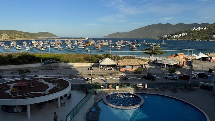 Apê Dos Anjos 302 - 3 Suítes - Frente Mar - Arraial do Cabo