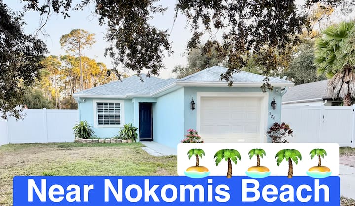 3b/2b House By The Beach - Venice, FL