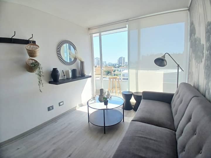 Departamento Amoblado En Santiago - Santiago