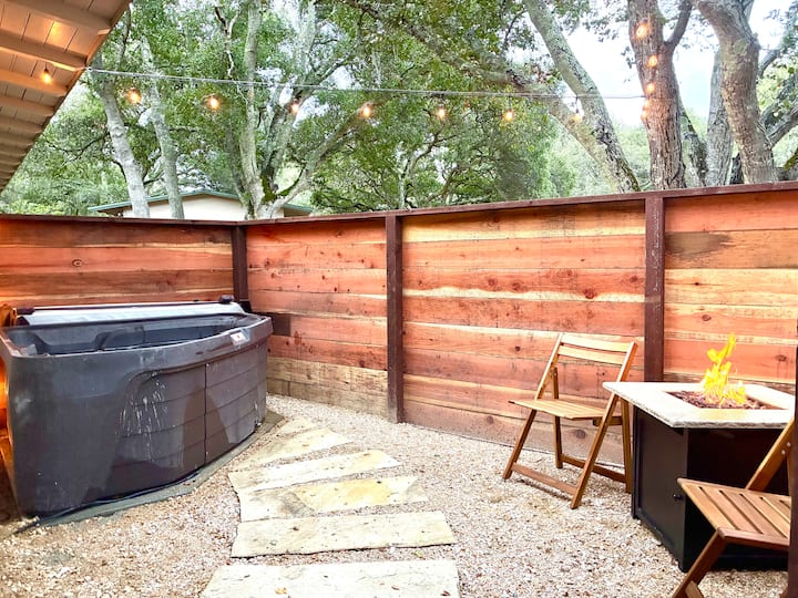 Cozy Cottage-private Hottub+fire Pit - Carmel Valley, CA