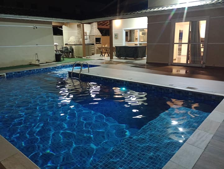 Piscina Com Hidro, áRea Gourmet, Bilhar E Pinpong - Ubatuba