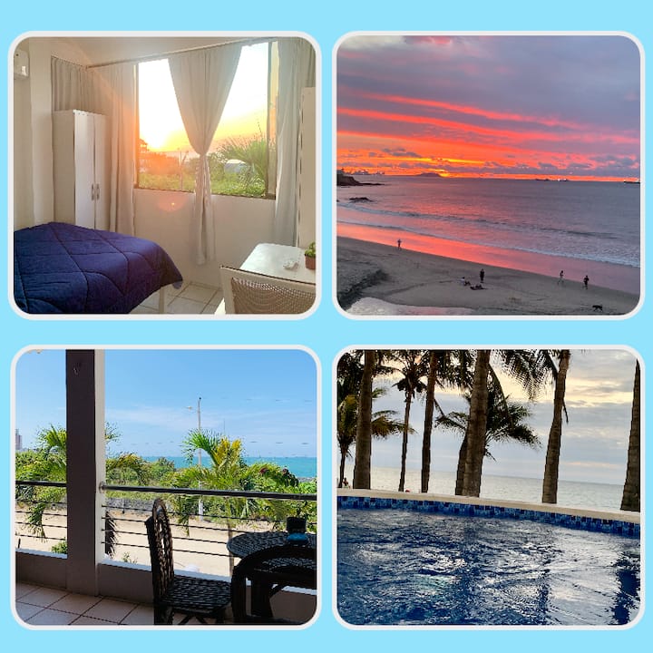 Depar A 1 Cuadra De La Playa + Invitación A Club - Punta Blanca