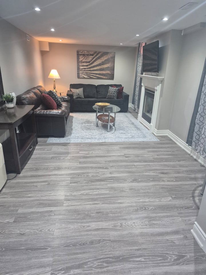 Two Bedroom Basement Apartment/ Separate Entrance. - Oshawa