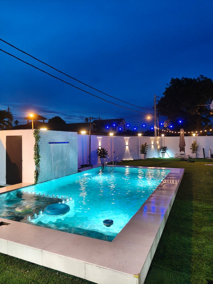 Calm Stay Cottage (Private Pool Homestay Dungun) - Kuala Dungun