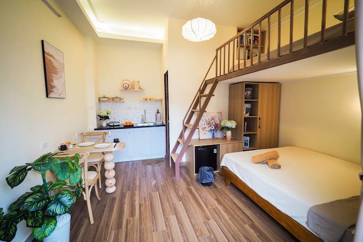 Studio Gần Hồ Gươm Hoàn Kiếm, Yên Tĩnh, Ban Công - Hanoi