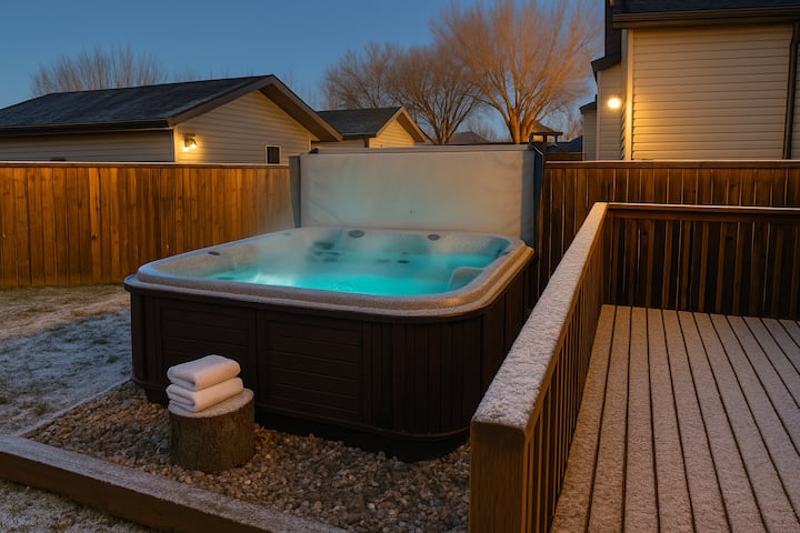 Social Retreat-hot Tub, Games Room & King Ensuite - Edmonton