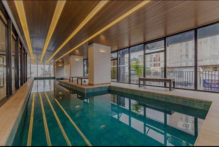 Essenza Elysia Studio Premium Com Piscina Aquecida - Curitiba