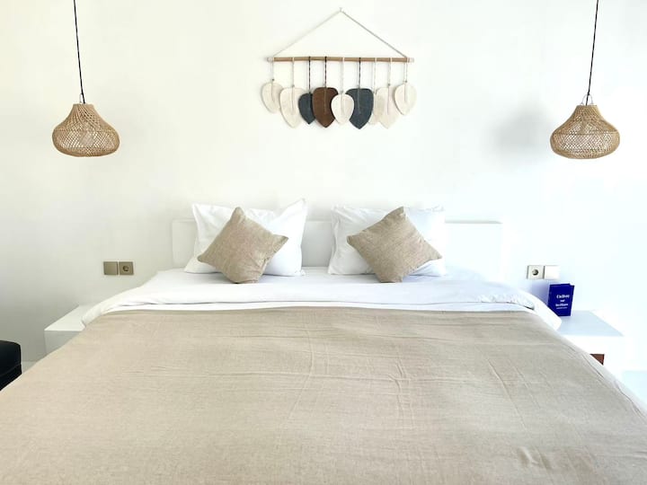 公寓｜房间D2 靠近水明漾的时尚公寓/泳池景观/酒吧街/靠近海滩 - Denpasar