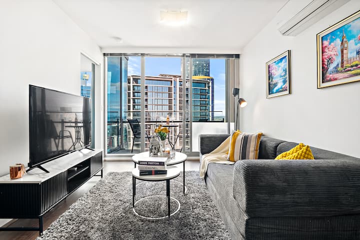 Luxury Cbd City |2br 1ba| Balcony+carpark+pool+gym - Melbourne
