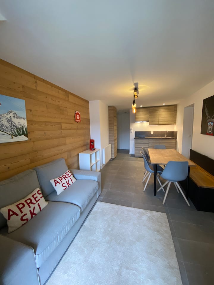 Joli Appartement Familial, Vue Sur La Muzelle - Les Deux Alpes