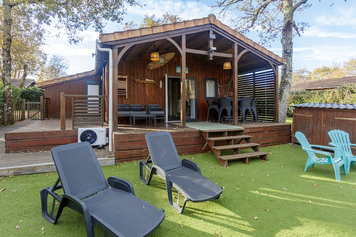 Chalet 809 Tout Confort En Lisière De Forêt - Gujan-Mestras