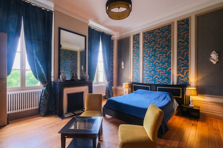 Chambre 3 Pers Château Piscine - Linxe