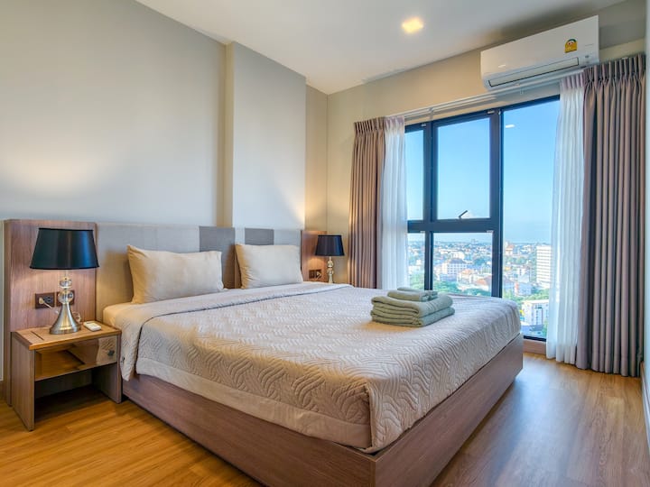 Astra Sky｜高层山景2卧 · 适合3人 · 软床 - Chiang Mai