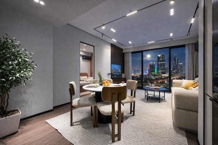 Семейные апартаменты 17 этаж вид на Ташкент Сити - Uzbekistan