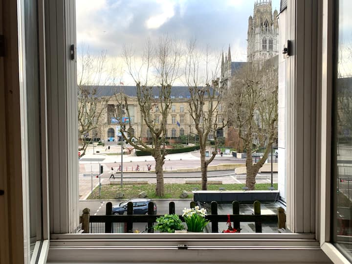 Studio Hyper Centre, Devant Hôtel De Ville - Rouen