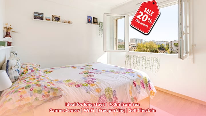 Cannes Center | Suite Moderna | Free Parking - Cannes