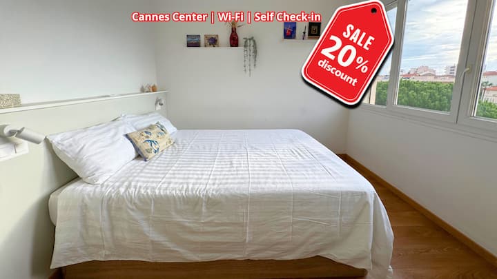 Cannes Center | Suite Moderna | Free Parking - Mougins