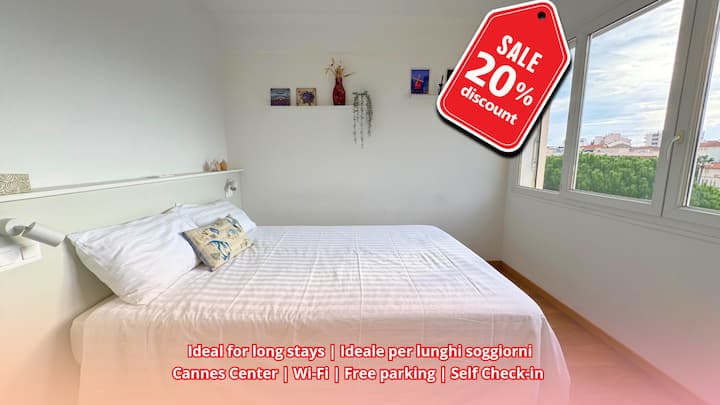 Cannes Center | Suite Moderna | Free Parking - Cannes
