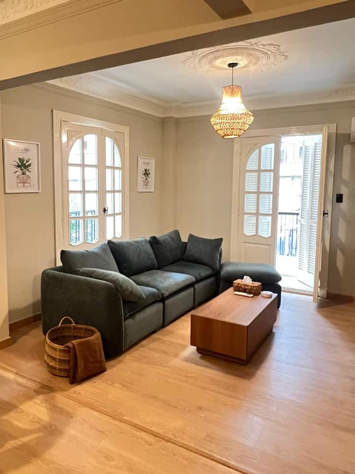 Zalfa Oh Apartment - 2bdr- Zamalek Fully Renovated - Kairo
