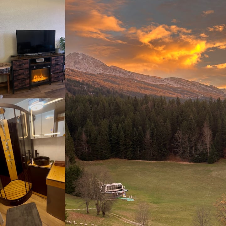 Cosy Studio Rénové Avec Balcon & Vue Magique - Villard-de-Lans