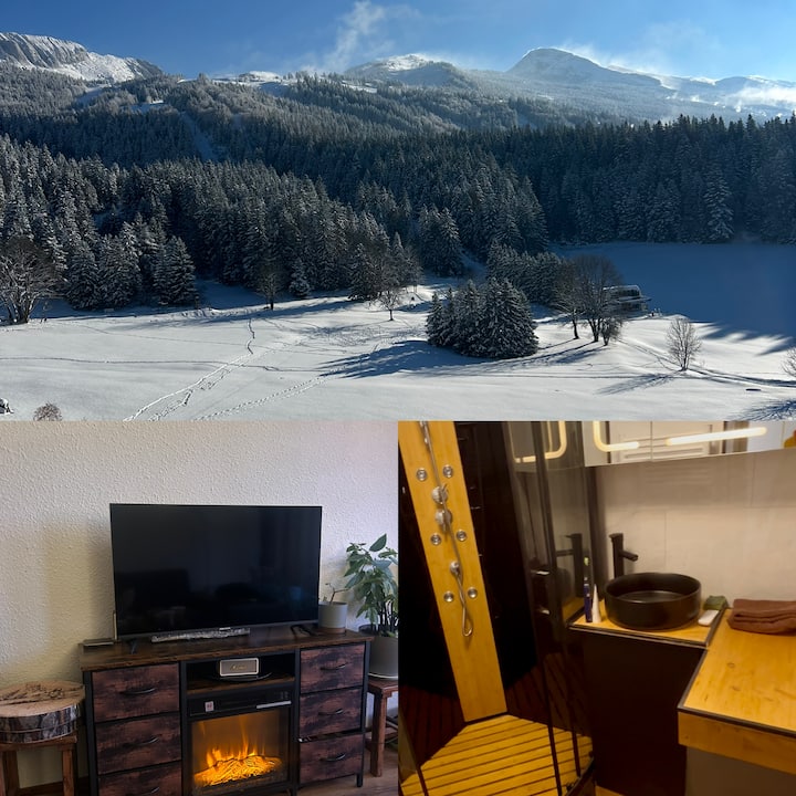 Cosy Studio Rénové Avec Balcon & Vue Magique - Lans-en-Vercors