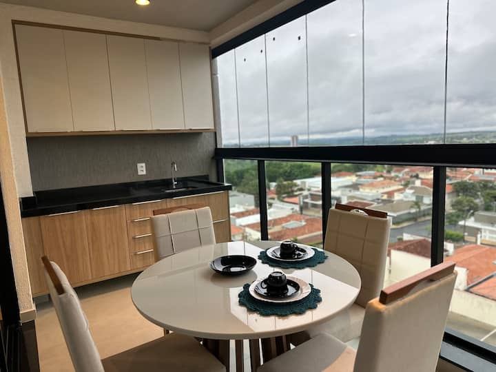 Loft 803 Melhor Localização, Academia+ Lavanderia - Marília