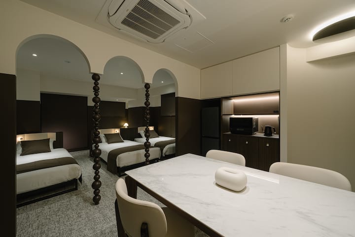 Tenjin Designer House|2 Showers&big Vanity|41㎡|1f - 덴진