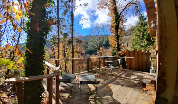 Cabane Chalet Isolée En Pleine Forêt - Occitanie