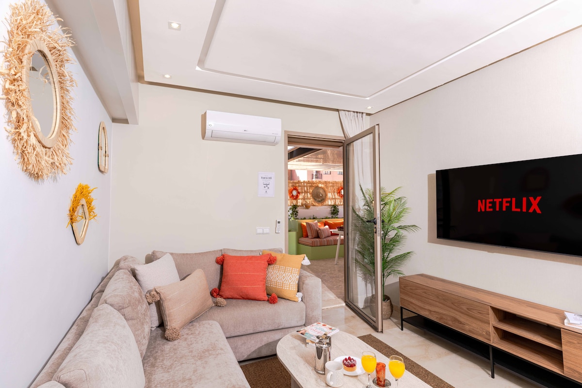 [9 min] J.El Fna | Flex Check-In & Out | Gueliz - Flats for Rent in Marrakesh, Marrakesh-Safi ...