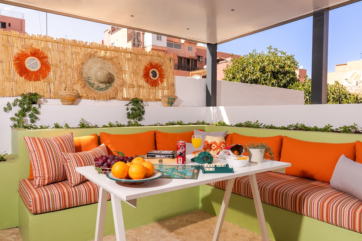 [9 min] J.El Fna | Flex Check-In & Out | Gueliz - Flats for Rent in Marrakesh, Marrakesh-Safi ...