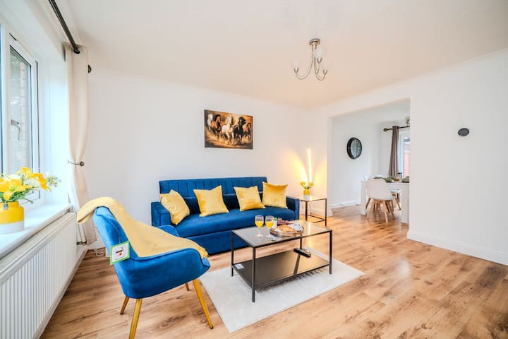 Fowler House 3brparking,wifi Contractor Gatwick - Crawley