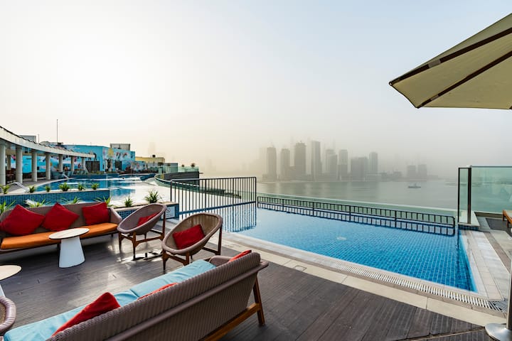 Stylish 1-br Beachfront Apt On Seven Palm Dubai - Dubai