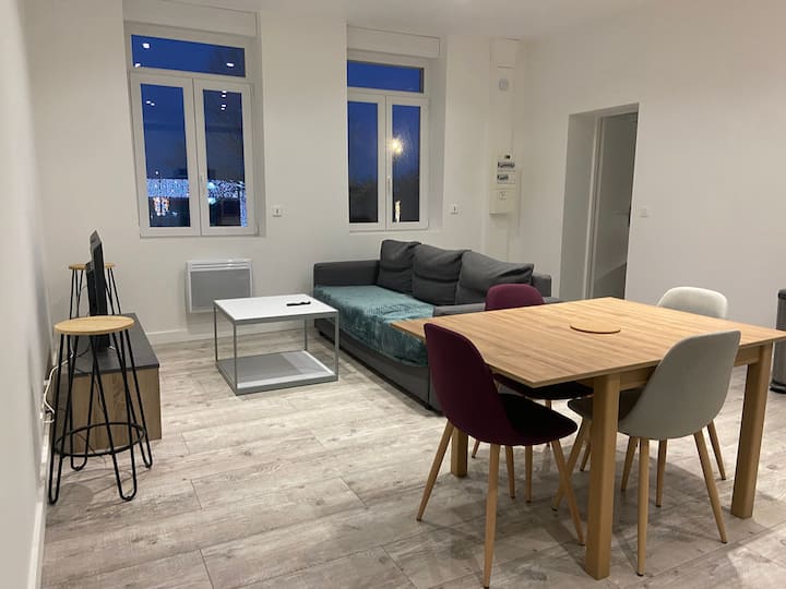 ღ Le Renouveau • T2 Proche Centre Ville & Gare - Orchies