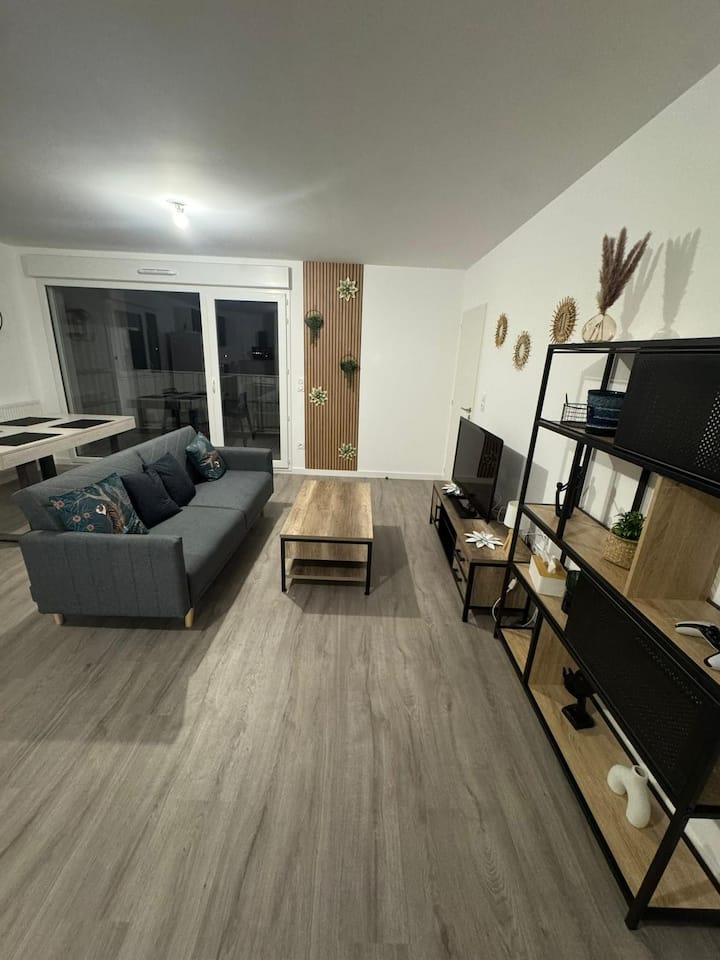 Appartement Moderne, Au Pieds Du Metro Gayeull - Rennes