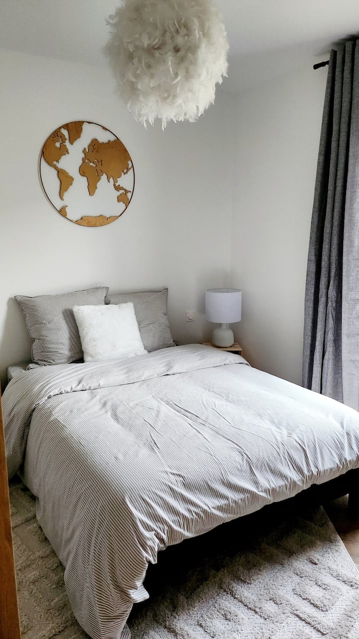 La Maison Des Floralies - Chambre Cosmos - Nantes