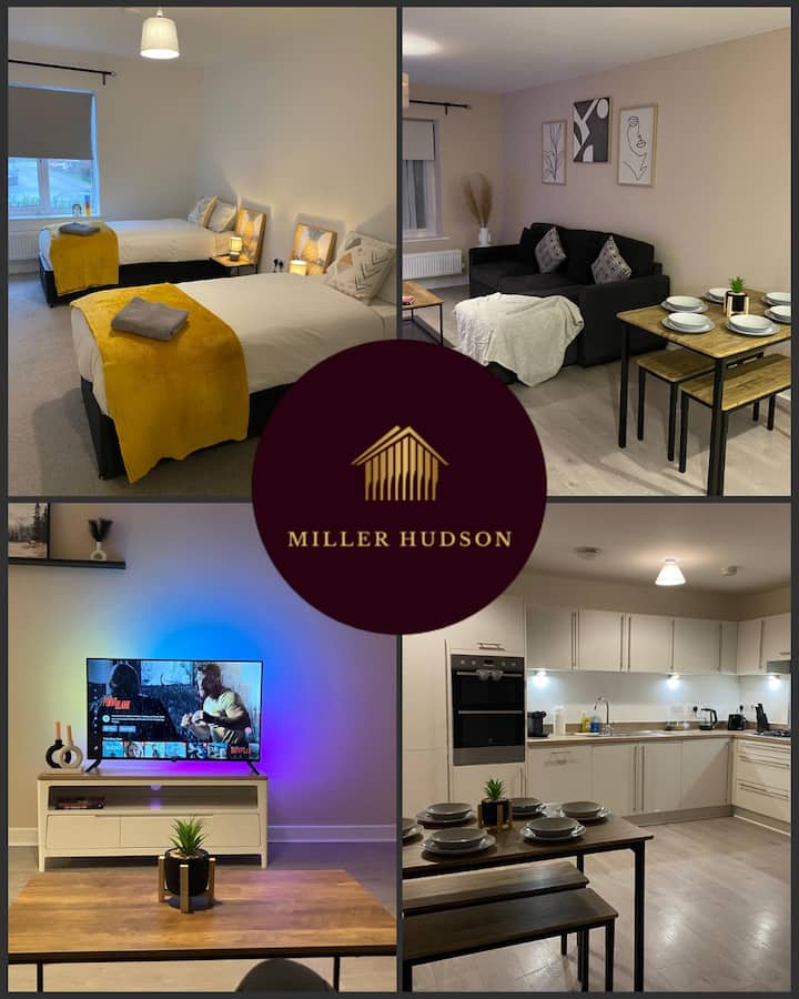 2 Bed Apartment Free Parking Close To Gatwick - Crawley