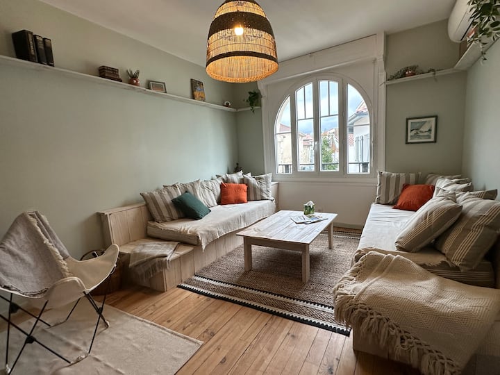 Charmante Maison De Ville Avec Cour - Capbreton