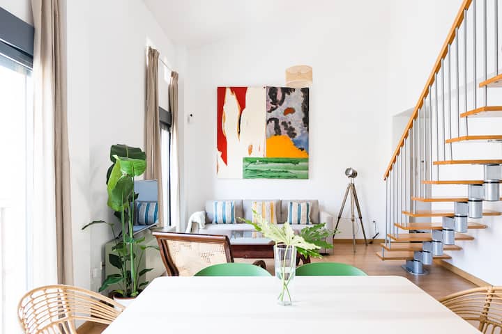 Beachside Bliss For 6 In Vibrant Cabanyal - Valencia