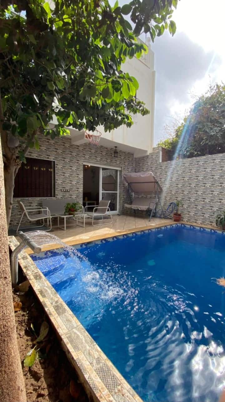 Relaxing Amsa Retreat Quiet Area With Private Pool - Tetouan