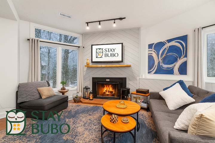 2 Min Walk To Ski: Dogs Ok Fireplace Pack N' Play - Nellysford, VA